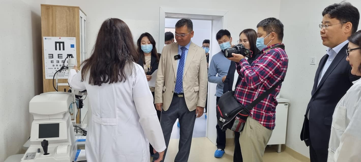 ЭРҮҮЛ МЭНДИЙГ ДЭМЖИХ ТӨВИЙН НЭЭЛТЭД ЭМЯ НЫ ТНБД Ц ЭРДЭМБИЛЭГ ОРОЛЦЛОО